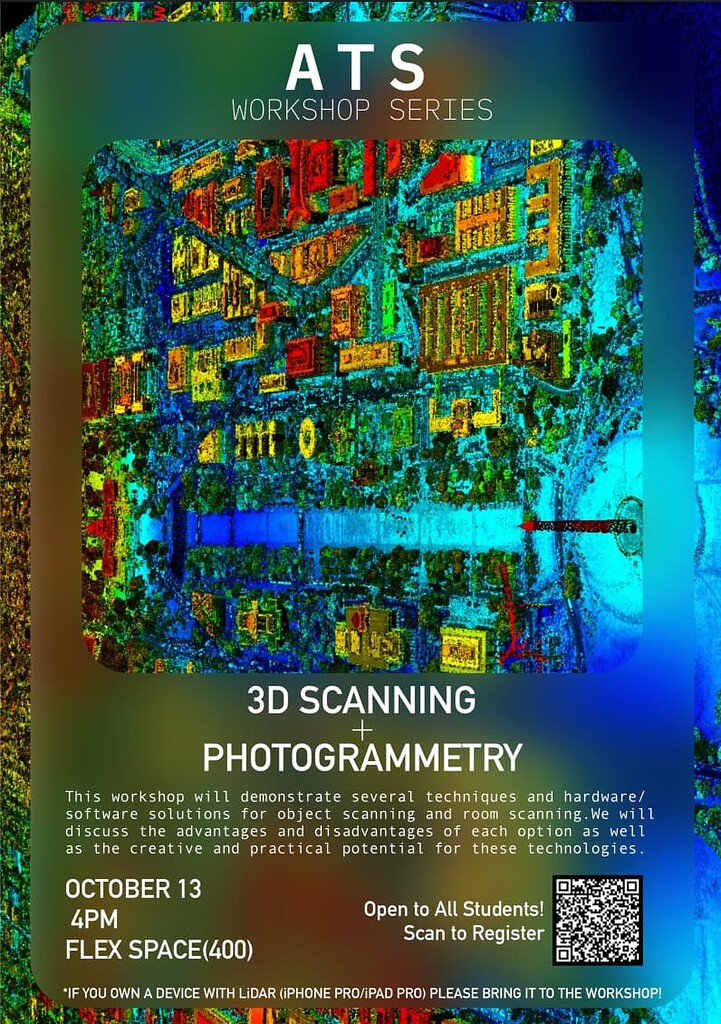 3D Scanning + Photogrammetry Workshop! - Events - The ATS Community